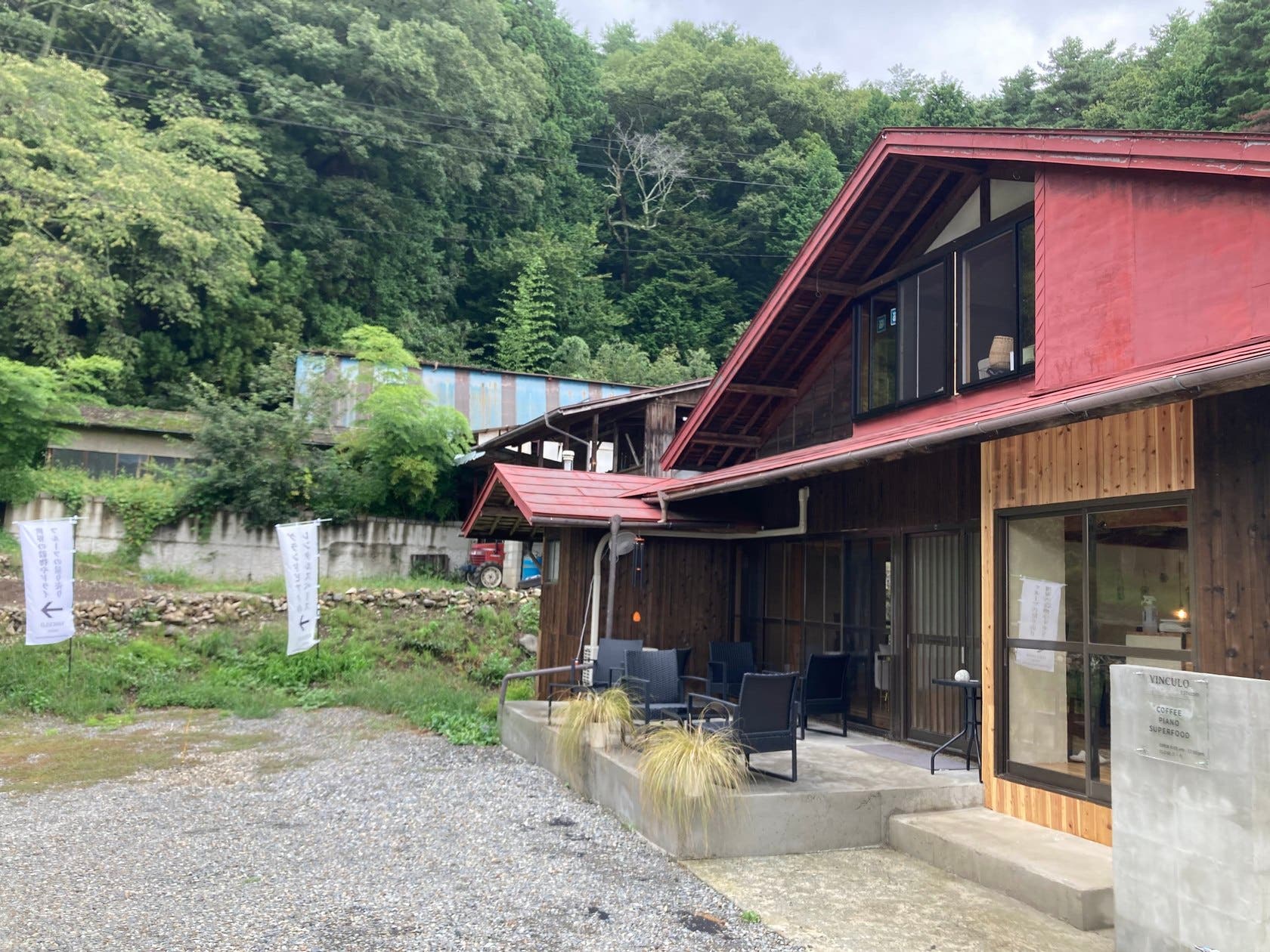 緑に囲まれた築７０年の古民家カフェの一部屋をグランドピアノのレンタルスペースにの写真4