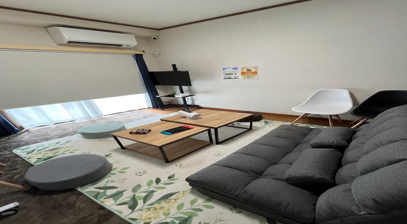 ✨大宮駅西口徒歩5分🎥大型スクリーンで映画🏠女子会🎈パーティ🎲テレビゲーム🎮ボードゲーム🚈始発待ち🚋