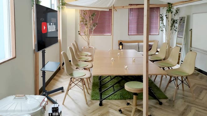 🎄JR飯田橋駅5分|会議・趣味・ボドゲ・飲み会|50型TV・🆓Wi-Fi|24hの写真1