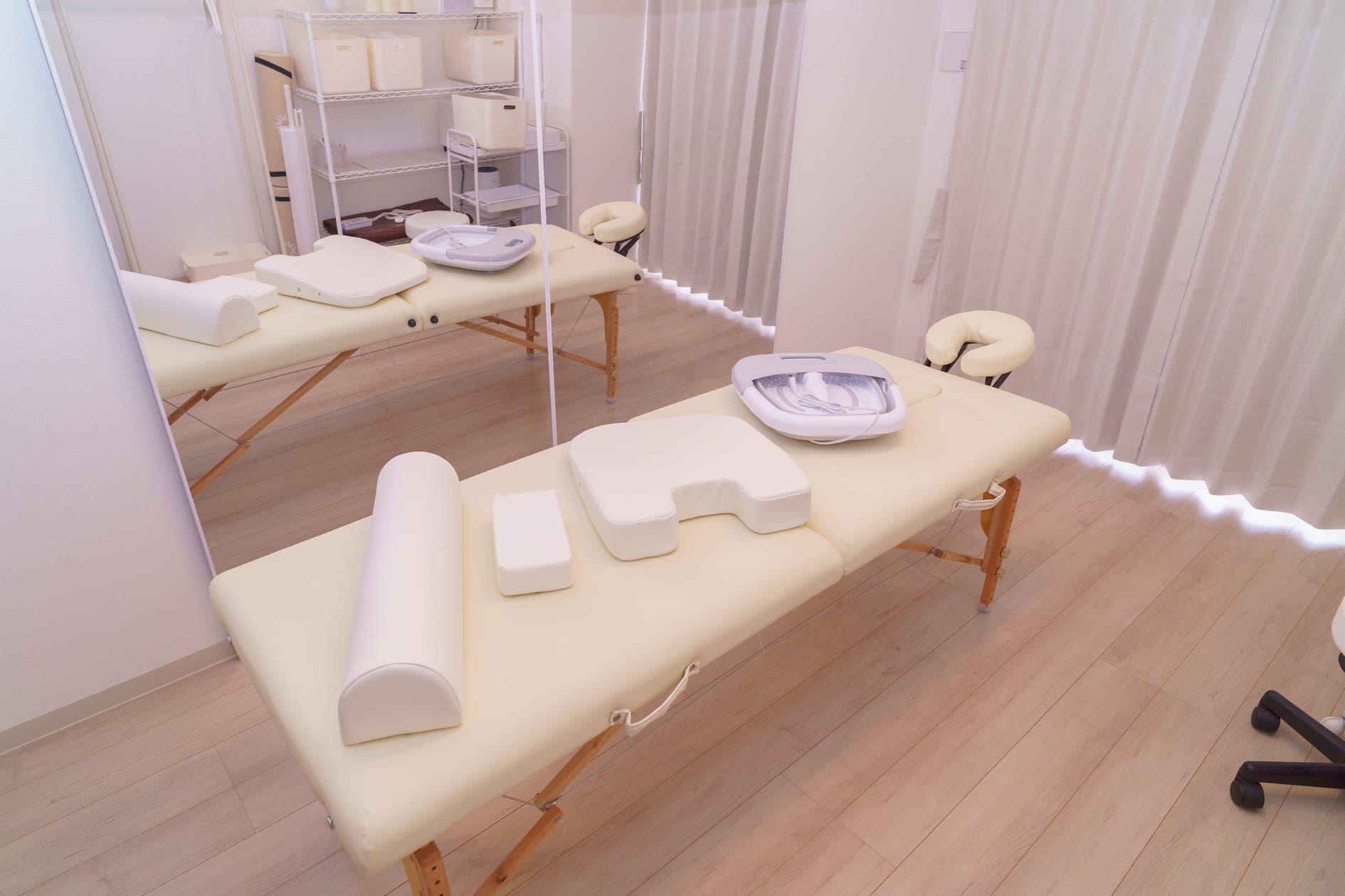 【年末年始20%OFF‼️12.29-1.4】藤沢駅3分✨全備品無料✨日当たり良好の完全個室✨外観も新しく綺麗✨壁一面のミラーの写真8