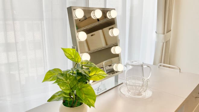 【年末年始20%OFF‼️12.29-1.4】藤沢駅3分✨全備品無料✨日当たり良好の完全個室✨外観も新しく綺麗✨壁一面のミラーの写真13