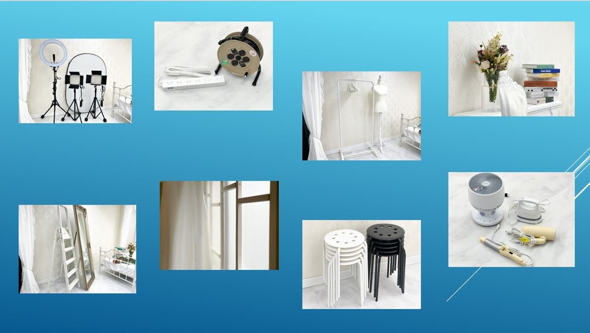 四谷３丁目駅徒歩３分/今月はクリスマス🎅🎄/自然光×白の空間/極みの黒/機材全て無料/13種の撮影シーン/都会の中の非日常の写真30