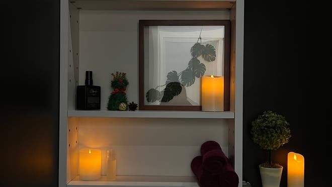 【完全個室】ブラウンを基調としたコンパクトながらシックで落ち着いた雰囲気のお部屋です。の写真2