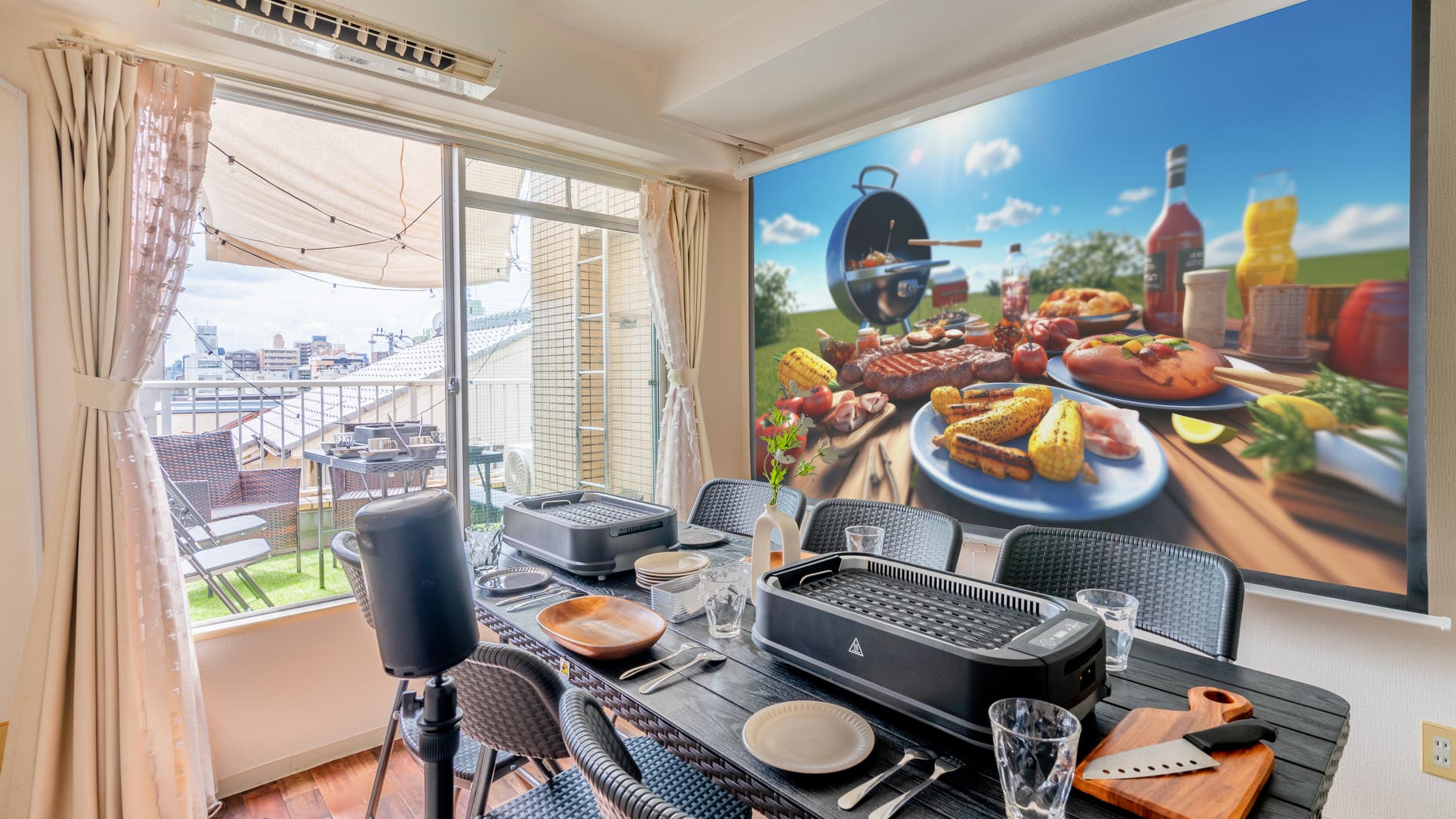 【ハヌル四条河原町】個室・貸切プライベートバーベキューBBQスペース/24時間✨15名までOK！懇親会♡二次会♡オフ会の写真2