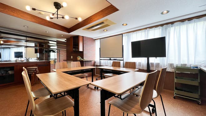 【京王線西調布駅徒歩3分✨定員10名】TV📺冷蔵庫電子レンジ🍽️ホワイトボードWiFi無料!ふれあいスペース 西調布Aの写真11