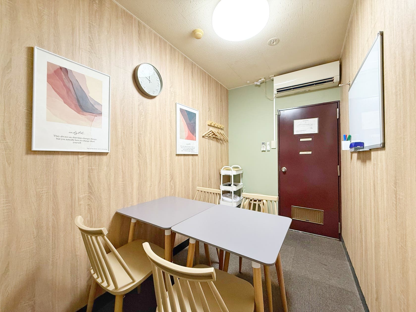 【たくすぺ名古屋C★駅徒歩1分★駅から最も近い!】やすい・Wi-Fi♪会議・テレワーク★土足飲食可・傘不要・喫煙所至近♪の写真3