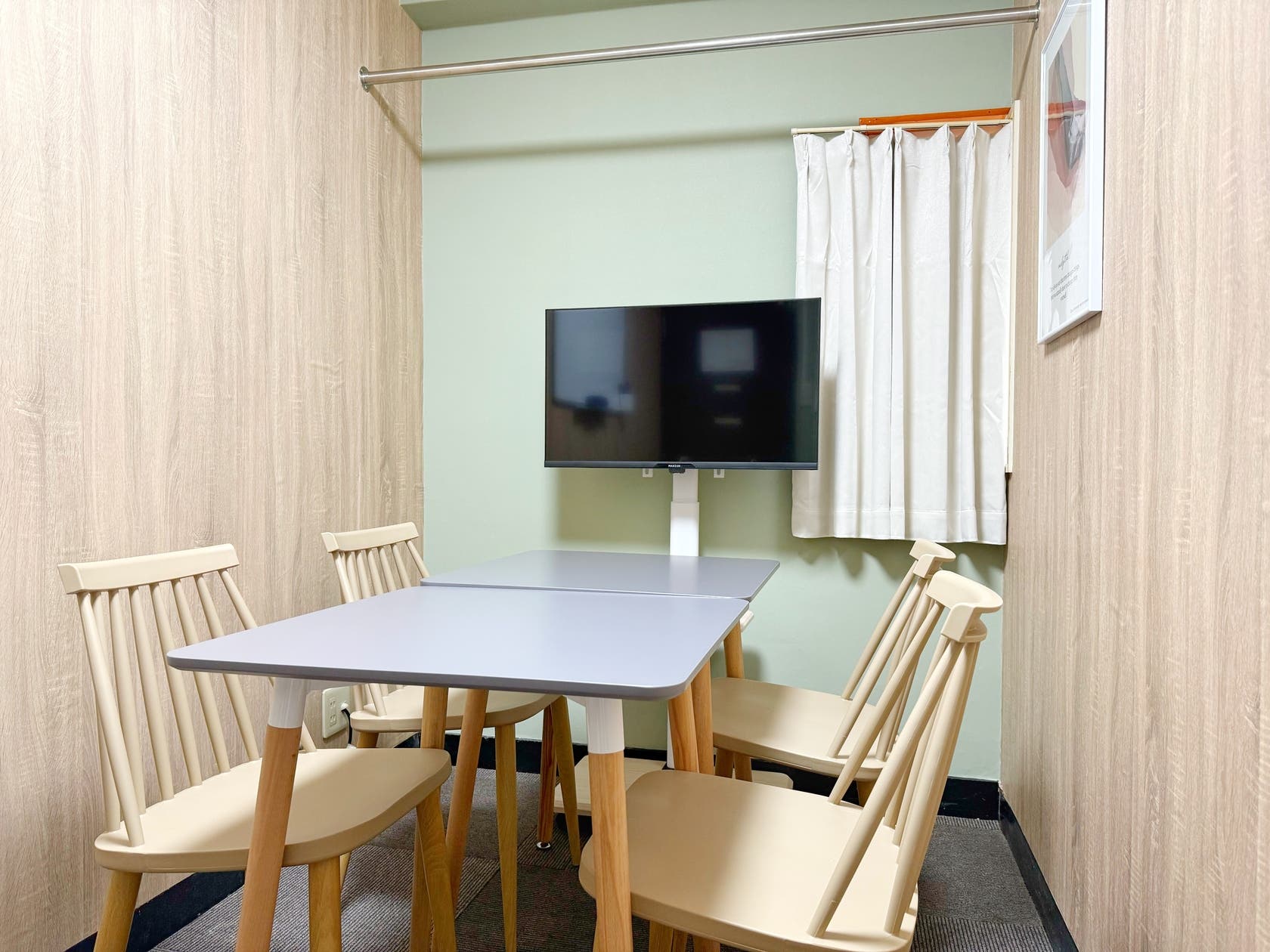 【たくすぺ名古屋C★駅徒歩1分★駅から最も近い!】やすい・Wi-Fi♪会議・テレワーク★土足飲食可・傘不要・喫煙所至近♪の写真4