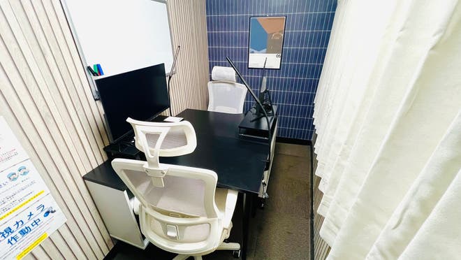 【たくすぺ名古屋D★駅徒歩1分★駅から最も近い!】やすい・Wi-Fi♪会議・テレワーク★土足飲食可・傘不要・喫煙所至近♪の写真2