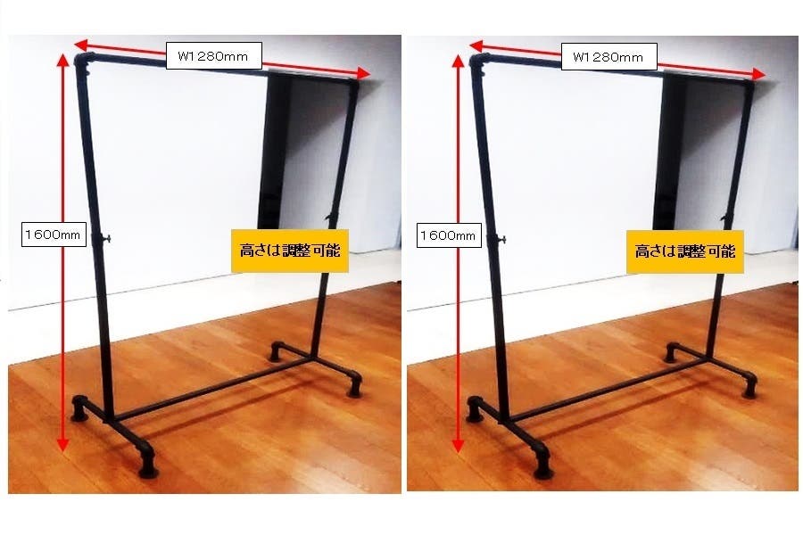 ディスプレイ用水道管ブラックラックⅡの画像1