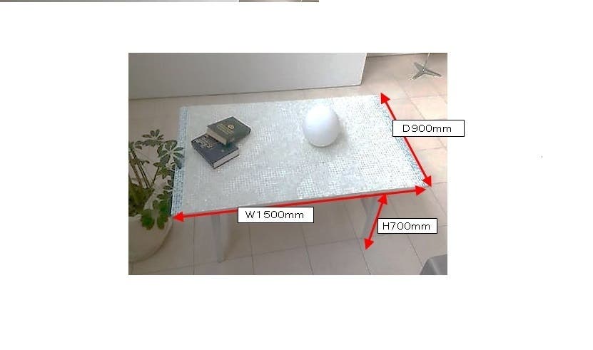 多目的 ホワイトテーブル（小）、ホワイトテーブル（大）の画像3