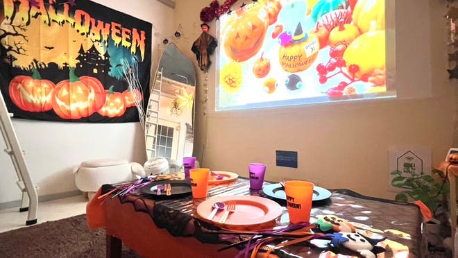 🎄クリスマスパーティ🔔🏠Mare西荻窪202🎥映画鑑賞会🌟4K100㌅プロジェクター🎬|推し活|女子会|の写真5