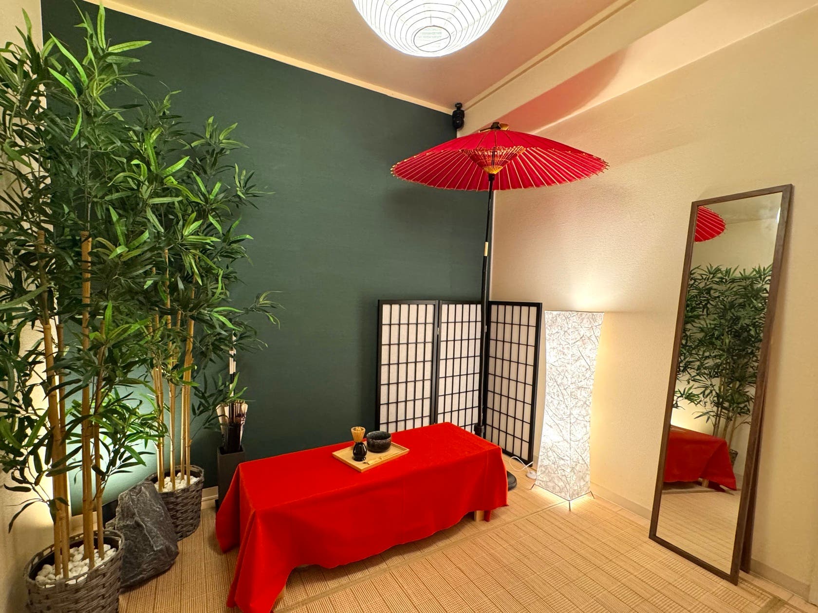 オープン記念割引中!!🏮浅草/田原町4分🪭映える和室✕ミニ日本庭園👘75型大画面TV📺撮影•デート•パーティーに⭕️の写真10