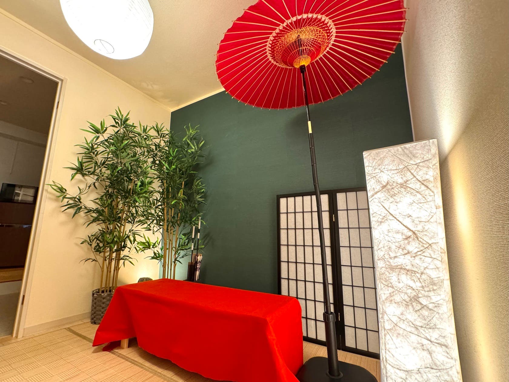 オープン記念割引中!!🏮浅草/田原町4分🪭映える和室✕ミニ日本庭園👘75型大画面TV📺撮影•デート•パーティーに⭕️の写真2