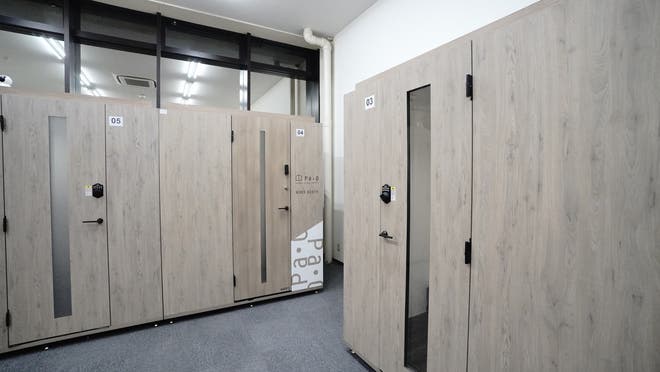 <シュシュWork京都駅No.8>京都駅徒歩5分🚃完全個室ワークブース💼光回線Wi-Fi📶電源🔌テレワーク/ZOOM/自習の写真5