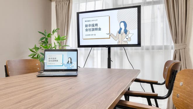 R's Office梅田【東梅田/中崎町駅すぐ】飲食OK🍹完全個室の快適空間💻光回線/モニター無料/オンライン会議にも最適♪の写真8