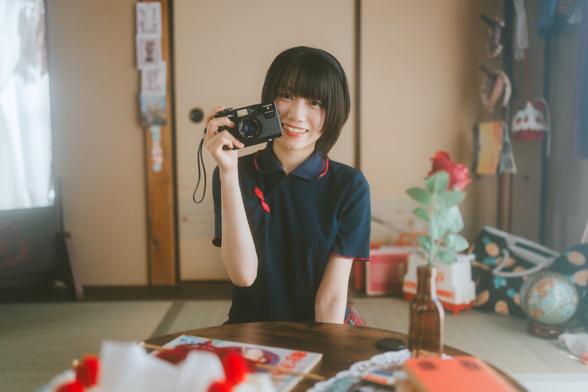 昭和レトロ×かわいい♡｜SNS映え“ネオレトロ”な撮影スタジオ｜木造アパート｜和室の写真4