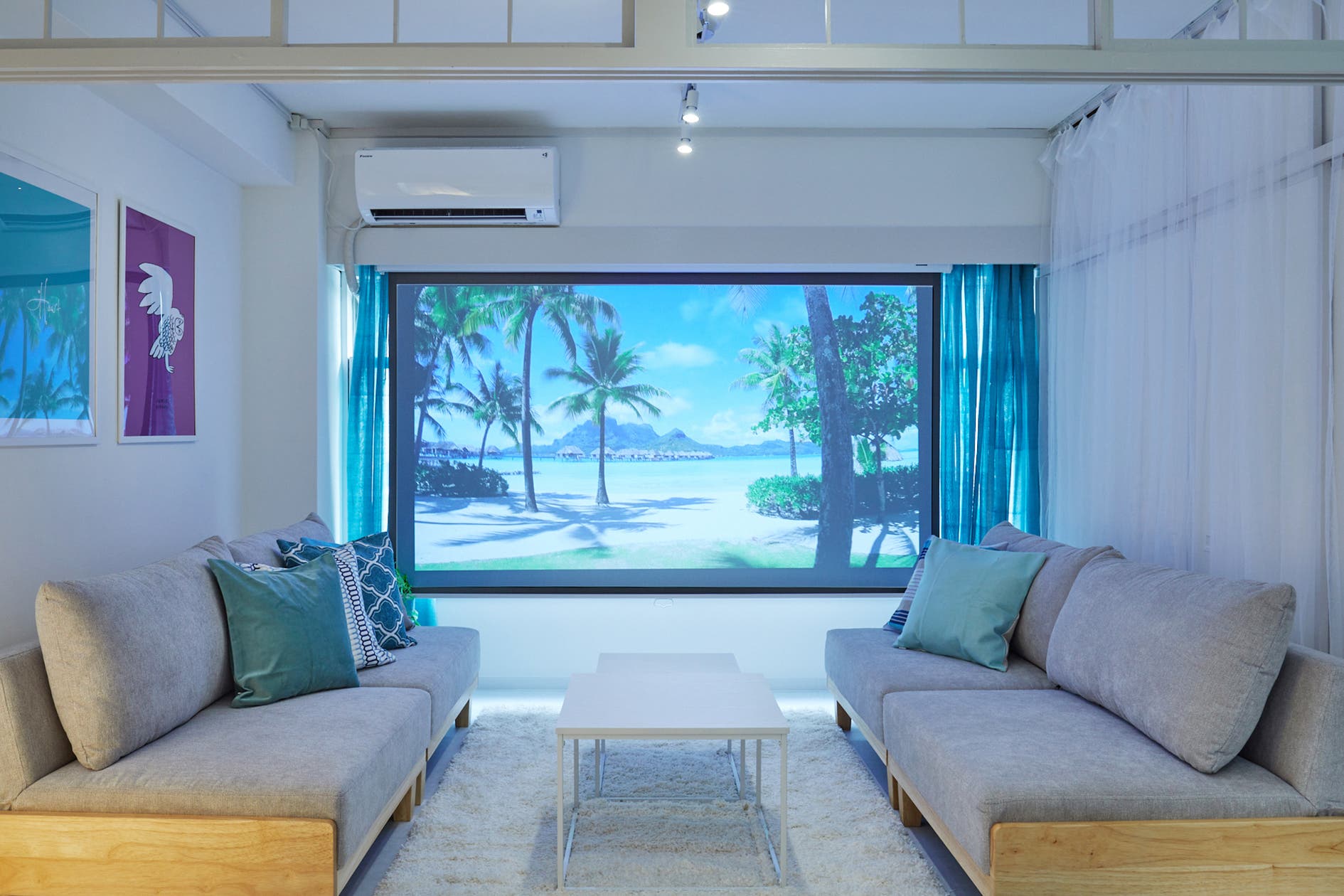 推し活✨誕生日会🎁最大12名🎉伏見駅3分🚶‍♀️150㌅大型スクリーン/パーティーに最適！富善の写真7