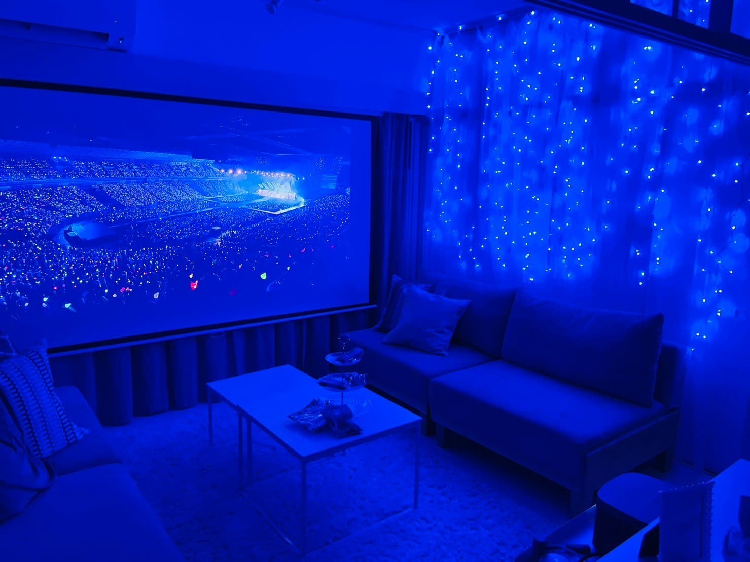 推し活✨誕生日会🎁最大12名🎉伏見駅3分🚶‍♀️150㌅大型スクリーン/パーティーに最適！富善の写真20