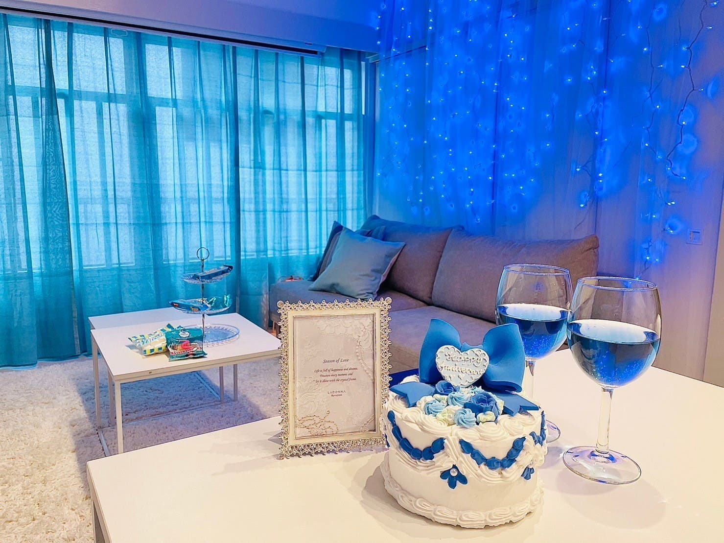 推し活✨誕生日会🎁最大12名🎉伏見駅3分🚶‍♀️150㌅大型スクリーン/パーティーに最適！富善の写真23