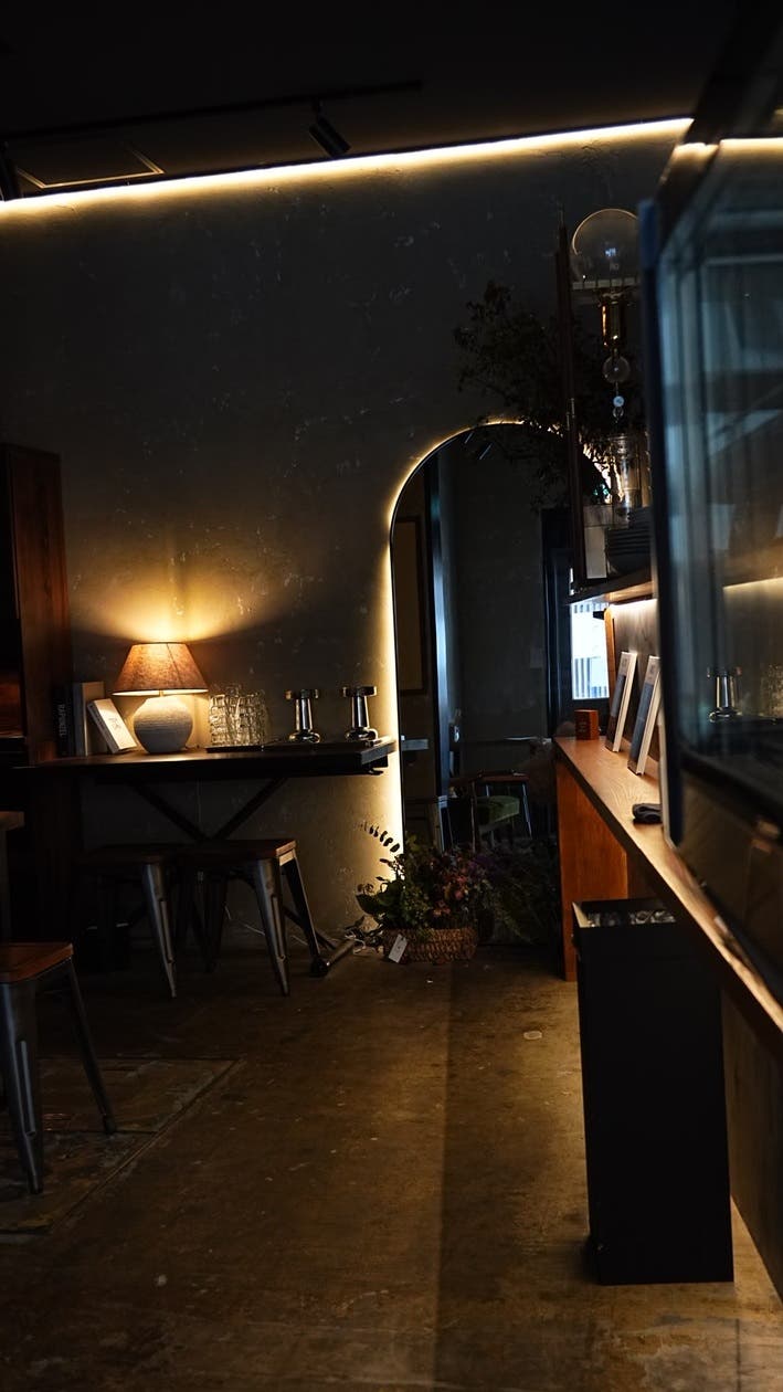 アンティーク調のカフェの写真1