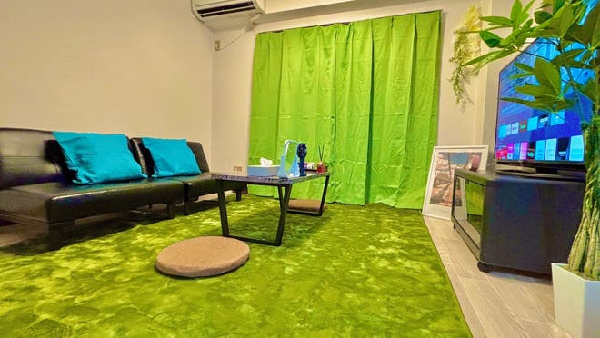 【地域最安OPENプラン‼️】獨協大学1分/4K50型テレビネトフリ視聴可🎬/ゲーム機/ボードゲーム多種/キャンプ気分🏕️の写真1