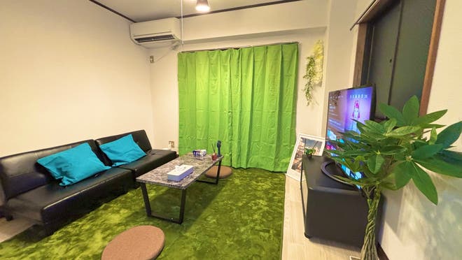 【地域最安OPENプラン‼️】獨協大学1分/4K50型テレビネトフリ視聴可🎬/ゲーム機/ボードゲーム多種/キャンプ気分🏕️の写真10