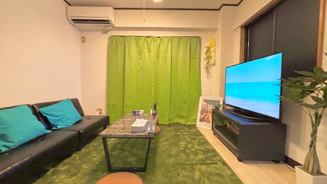 【地域最安OPENプラン‼️】獨協大学1分/4K50型テレビネトフリ視聴可🎬/ゲーム機/ボードゲーム多種/キャンプ気分🏕️の写真14