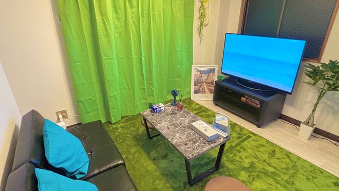 【地域最安OPENプラン‼️】獨協大学1分/4K50型テレビネトフリ視聴可🎬/ゲーム機/ボードゲーム多種/キャンプ気分🏕️の写真3