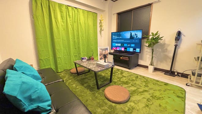 【地域最安OPENプラン‼️】獨協大学1分/4K50型テレビネトフリ視聴可🎬/ゲーム機/ボードゲーム多種/キャンプ気分🏕️の写真16