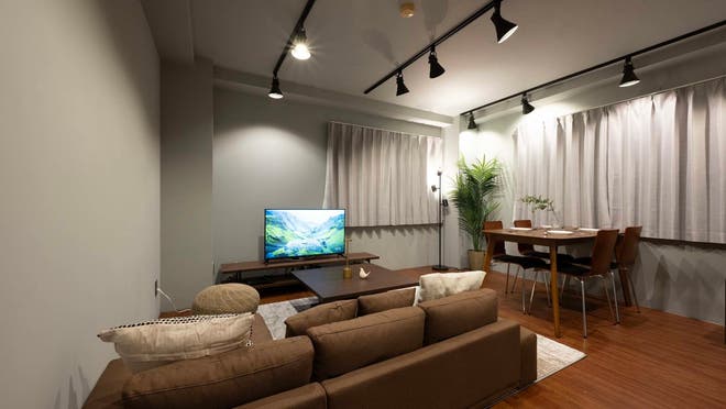 渋谷駅4分🚶♂️43型📺大人な隠れ家空間🍷YouTube各種撮影👌🎥CRIB渋谷宮益坂の写真2