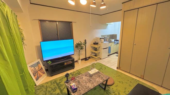 【地域最安OPENプラン‼️】獨協大学1分/4K50型テレビネトフリ視聴可🎬/ゲーム機/ボードゲーム多種/キャンプ気分🏕️の写真2