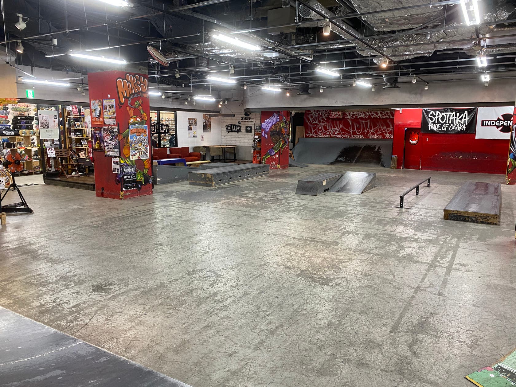 スケボーができるイベントスペース！PV撮影実績アリ！の写真1
