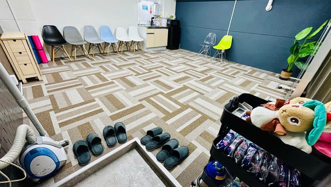 ダンスミラー🕺🪩横浜駅徒歩5分🚶1階広々、リフォームしたてで綺麗なキッチンありダンススタジオオープン‼️の写真12