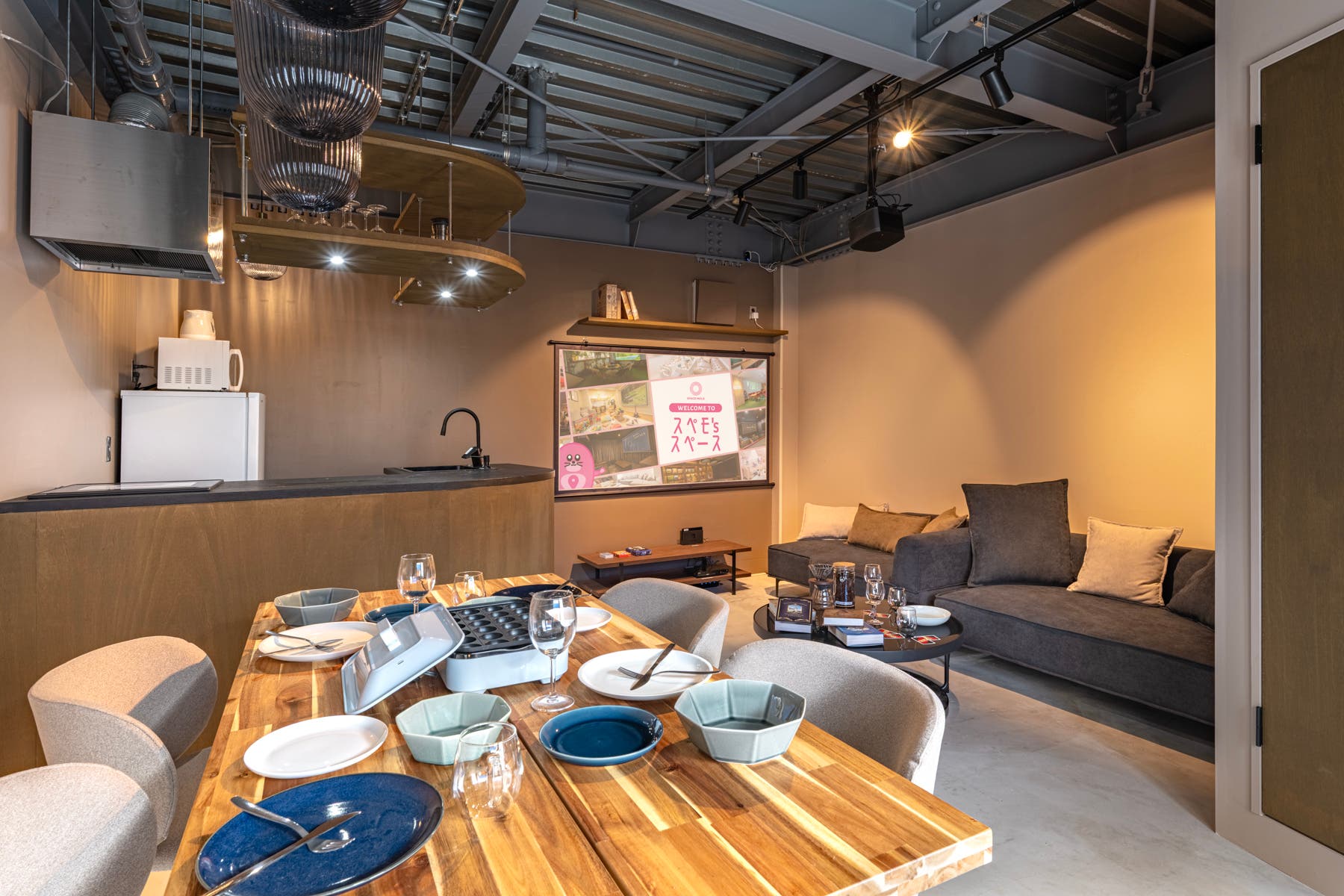 スペモ☕クリスマス🎄中野4分🚶‍♀️学割🧑‍🎓パーティー🥂デート💖キッチン🍳プロジェクター🎥731_fika中野の写真1