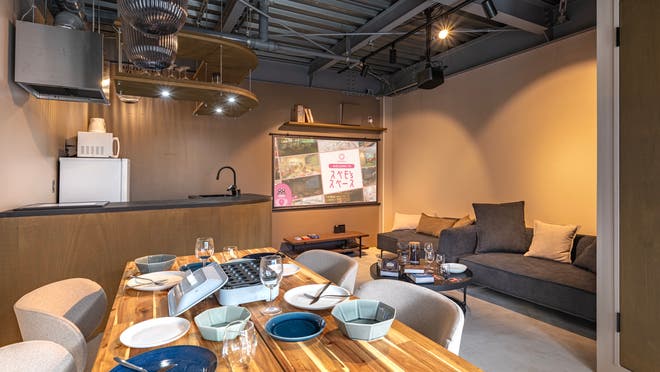 スペモ☕クリスマス🎄中野4分🚶♀️学割🧑🎓デート✨️キッチン🍳プロジェクター🎥パーティー🥂731_fika中野の写真1