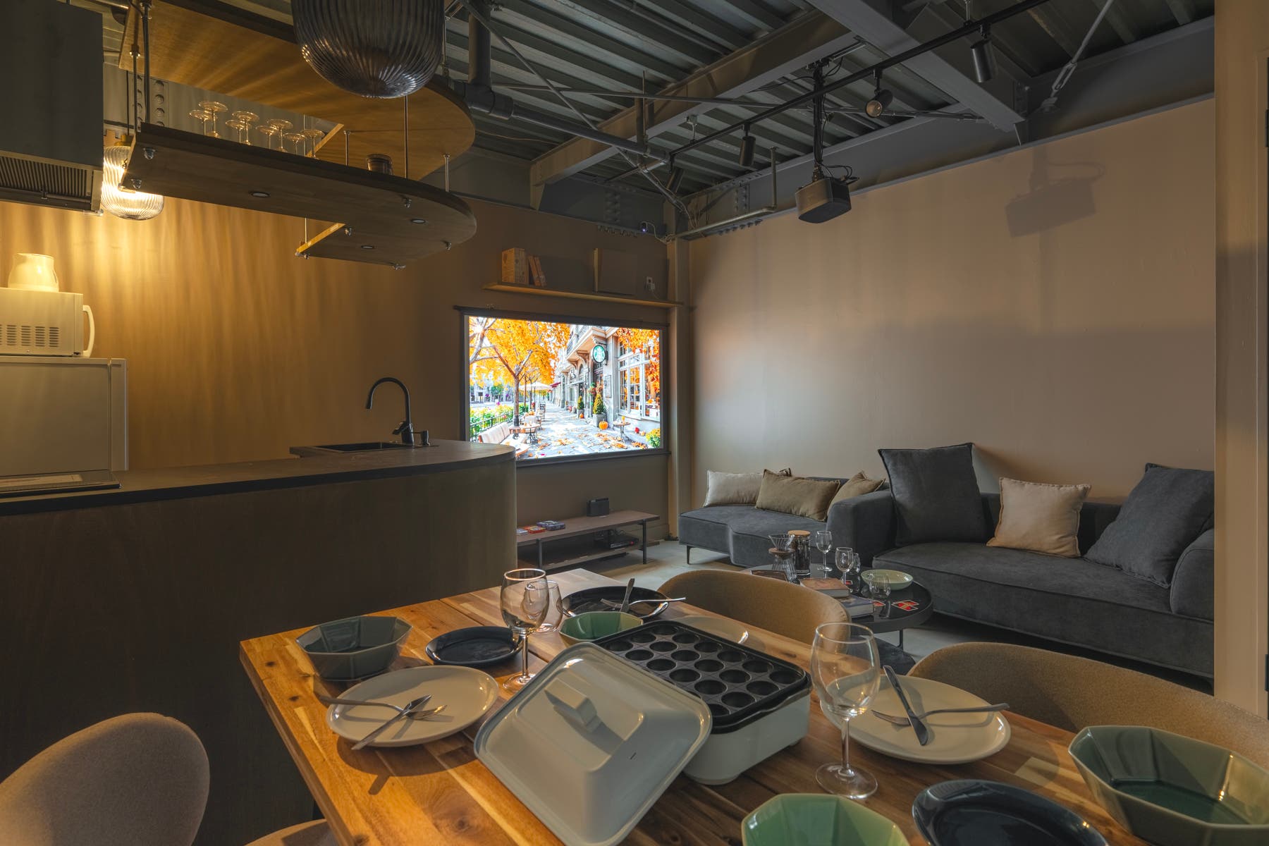 スペモ☕クリスマス🎄中野4分🚶‍♀️学割🧑‍🎓パーティー🥂デート💖キッチン🍳プロジェクター🎥731_fika中野の写真12