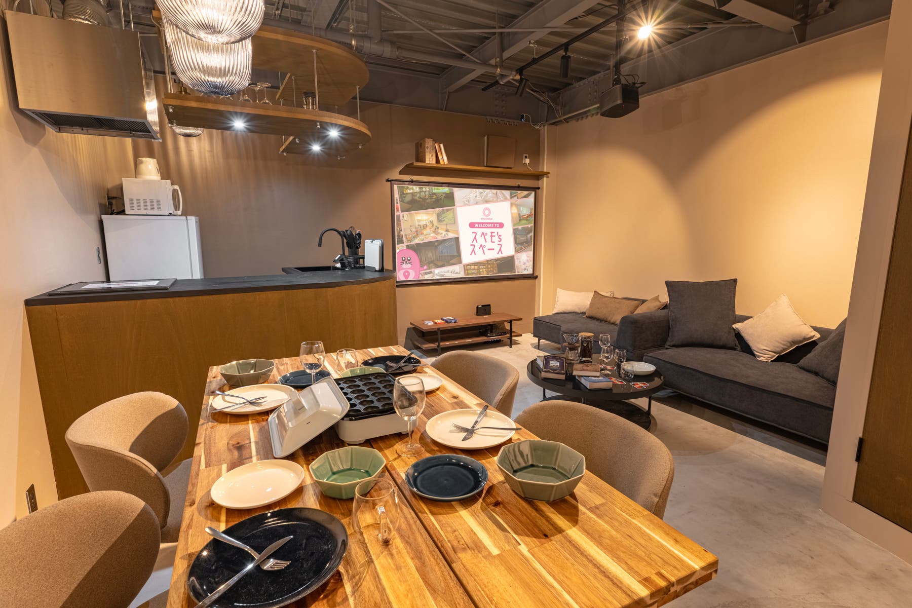 スペモ☕クリスマス🎄中野4分🚶‍♀️学割🧑‍🎓パーティー🥂デート💖キッチン🍳プロジェクター🎥731_fika中野の写真19