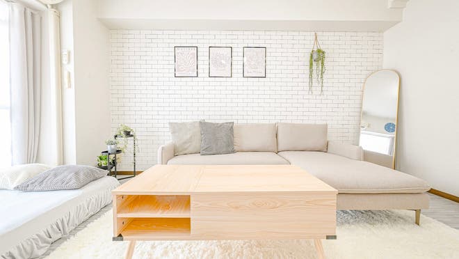 京都駅徒歩4分🚃今だけ10%オフ🎁特大プロジェクター🍿女子会🎁おうちデート💖人をダメにする1日中だらだら空間💓の写真2