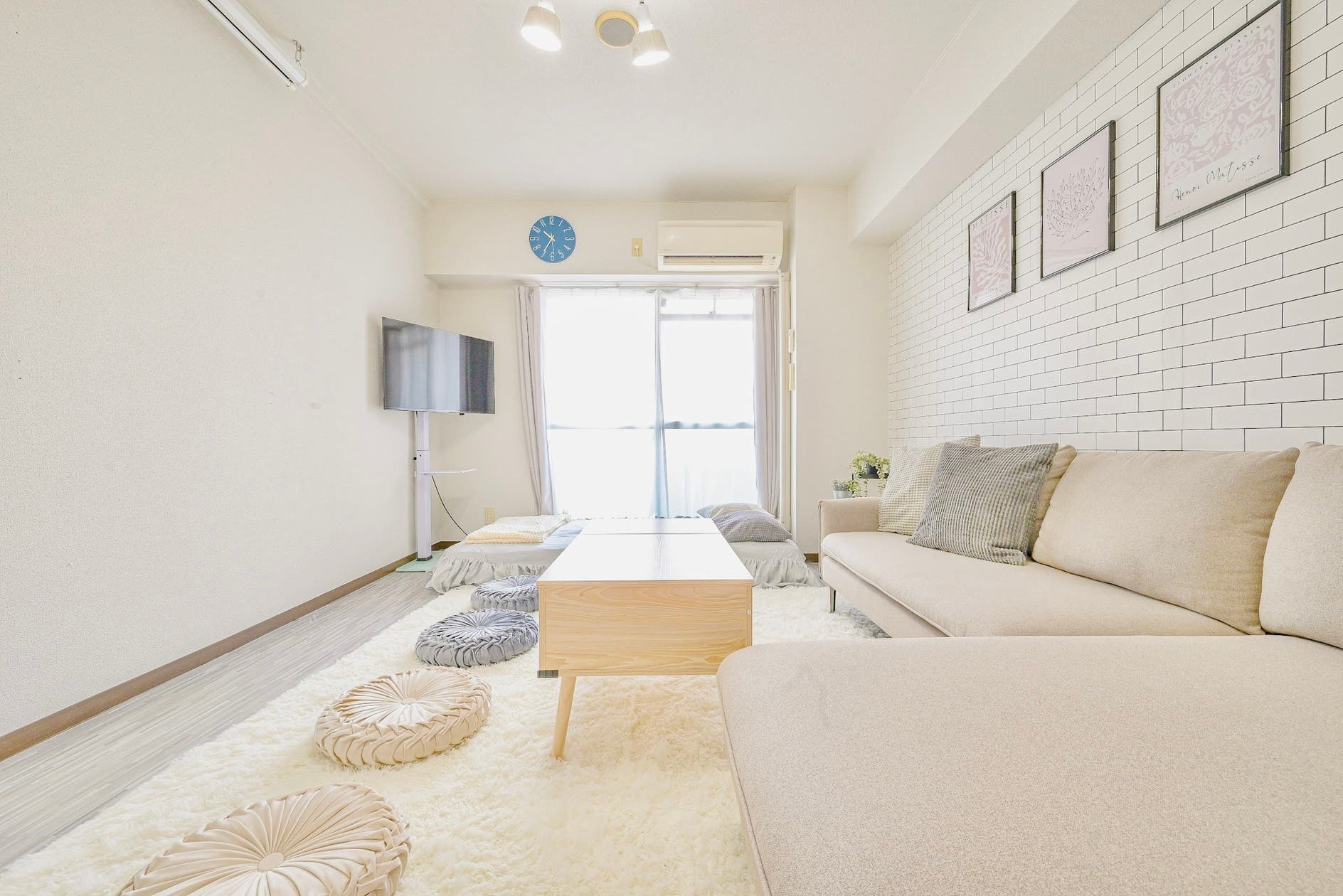 京都駅徒歩4分🚃今だけ10%オフ🎁特大プロジェクター🍿女子会🎁おうちデート💖人をダメにする1日中だらだら空間💓の写真5