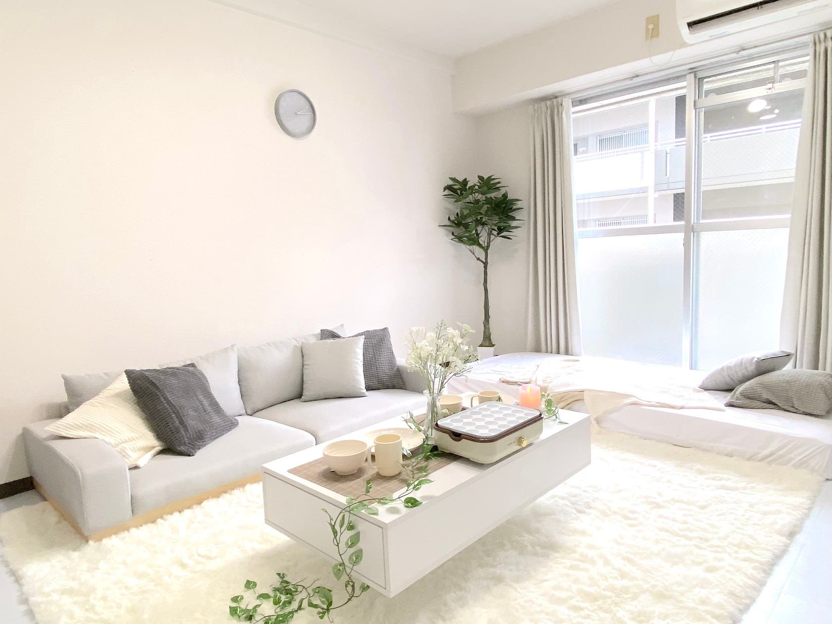 🆕京都駅🚶4分✨1日中ゆっくり過ごせる♡パーティー🍷女子会💖オフ会🥂推し活🌟特大ｽｸﾘｰﾝ🎬撮影📸配信📡休憩にも最適💤の写真4