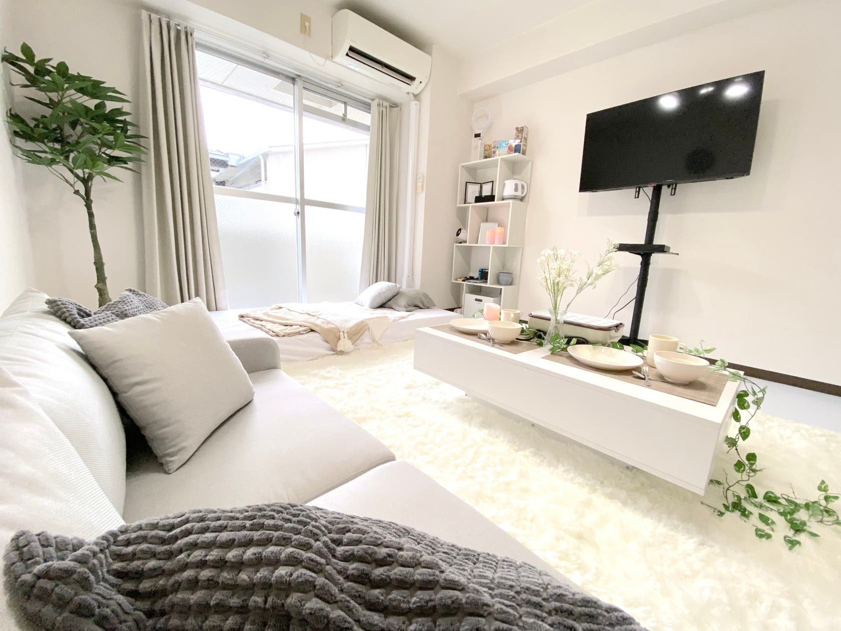 🆕京都駅🚶4分✨1日中ゆっくり過ごせる♡パーティー🍷女子会💖オフ会🥂推し活🌟特大ｽｸﾘｰﾝ🎬撮影📸配信📡休憩にも最適💤の写真9