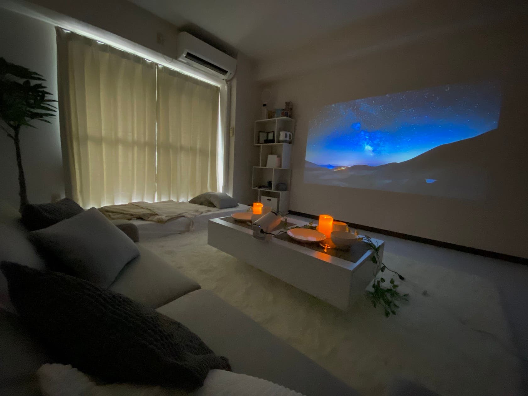 🆕京都駅🚶4分✨1日中ゆっくり過ごせる♡パーティー🍷女子会💖オフ会🥂推し活🌟特大ｽｸﾘｰﾝ🎬撮影📸配信📡休憩にも最適💤の写真11