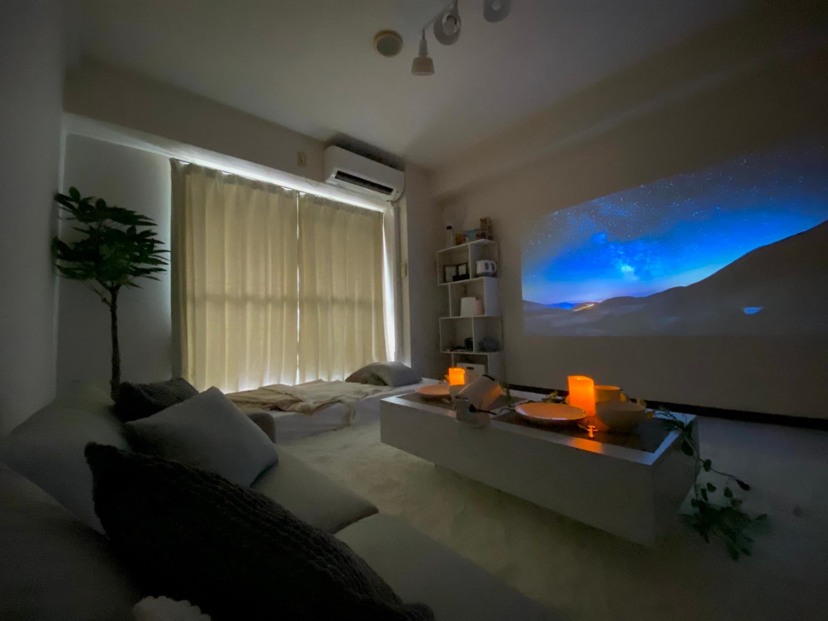 🆕京都駅🚶4分✨1日中ゆっくり過ごせる♡パーティー🍷女子会💖オフ会🥂推し活🌟特大ｽｸﾘｰﾝ🎬撮影📸配信📡休憩にも最適💤の写真6