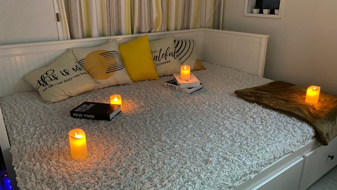 【京都駅すぐ】徒歩4分🚶2〜6名にぴったり✨Netflix🎬55㌅のモニター📺🎂女子会🎁おうちデート💖1日だらだら空間💓の写真4