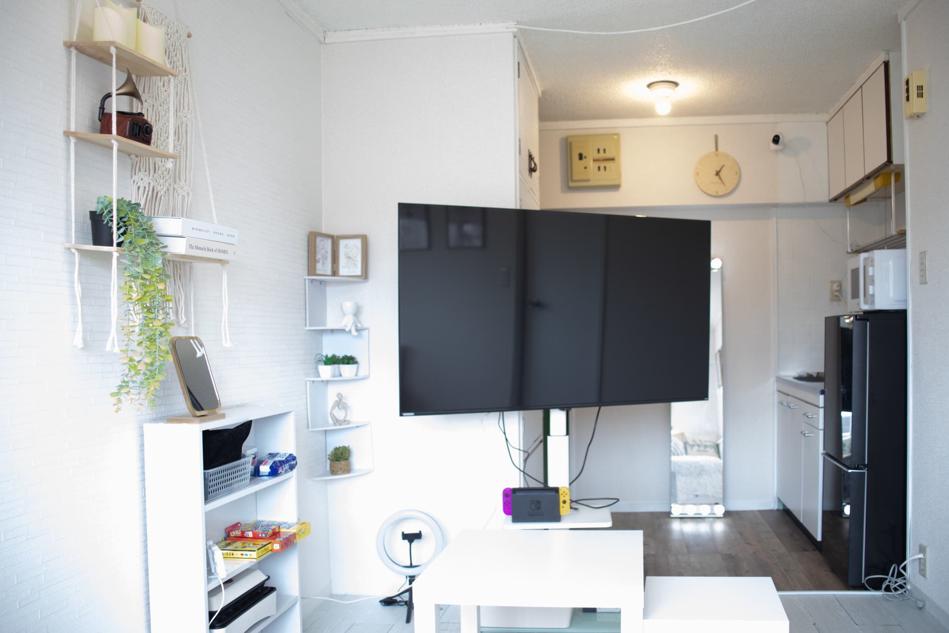 【京都駅すぐ】徒歩4分🚶2〜6名にぴったり✨Netflix🎬55㌅のモニター📺🎂女子会🎁おうちデート💖1日だらだら空間💓の写真8