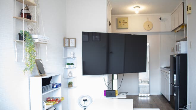 【京都駅すぐ】徒歩4分🚶2〜6名にぴったり✨Netflix🎬55㌅のモニター📺🎂女子会🎁おうちデート💖1日だらだら空間💓の写真8