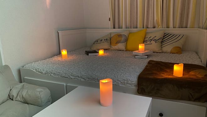 【京都駅すぐ】徒歩4分🚶2〜6名にぴったり✨Netflix🎬55㌅のモニター📺🎂女子会🎁おうちデート💖1日だらだら空間💓の写真16