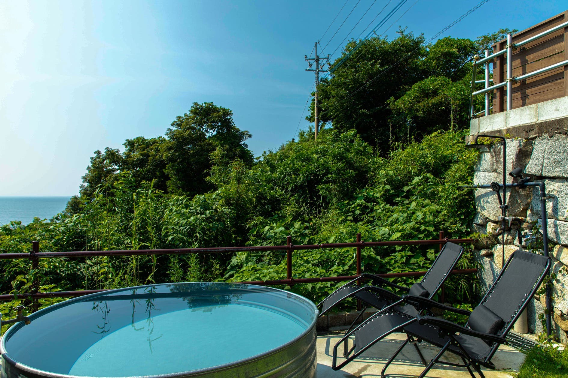 1日１組限定夕焼けを見ながら整うプライベートサウナAroma Olive の写真12