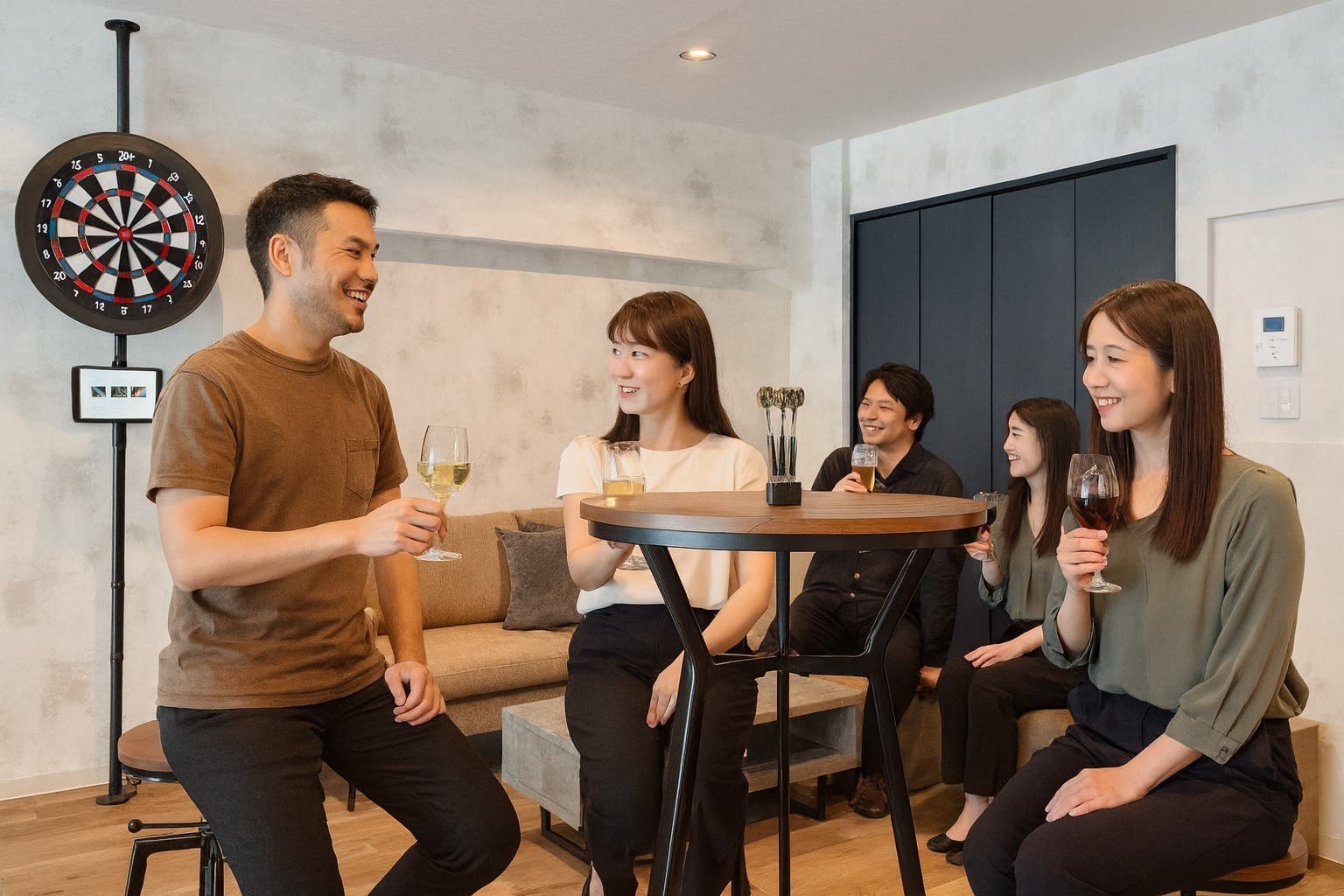 ミリオンPlay新大阪【新大阪駅3分】最大20名/卓球デスク/ダーツ/モニター/持込飲食・ケータリング手配可の写真9