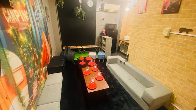 十三駅から徒歩2分✨大人気ゲーム機🎮女子会💗カラオケ🎤パーティー🎉推し活🌟タコパ🐙鍋パ🍲24H🏪の写真1